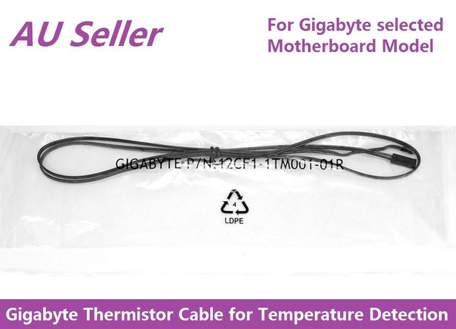 Gigabyte Thermistor cable for Temperature Detection Thermal Sensor for ...