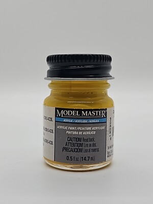 DISCONTINUED Testors Model Master Acrylic Paint: Chrome Yellow FS13538 ...