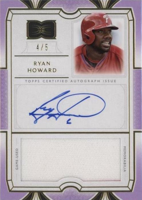 2024 Topps Definitive Collection - Definitive Autographed Relics Ryan ...