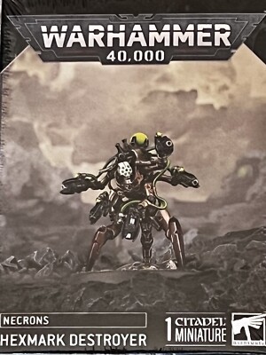 WARHAMMER 40K 40,000 NECRONS HEXMARK DESTROYER 49-27 NEW SEALED | eBay