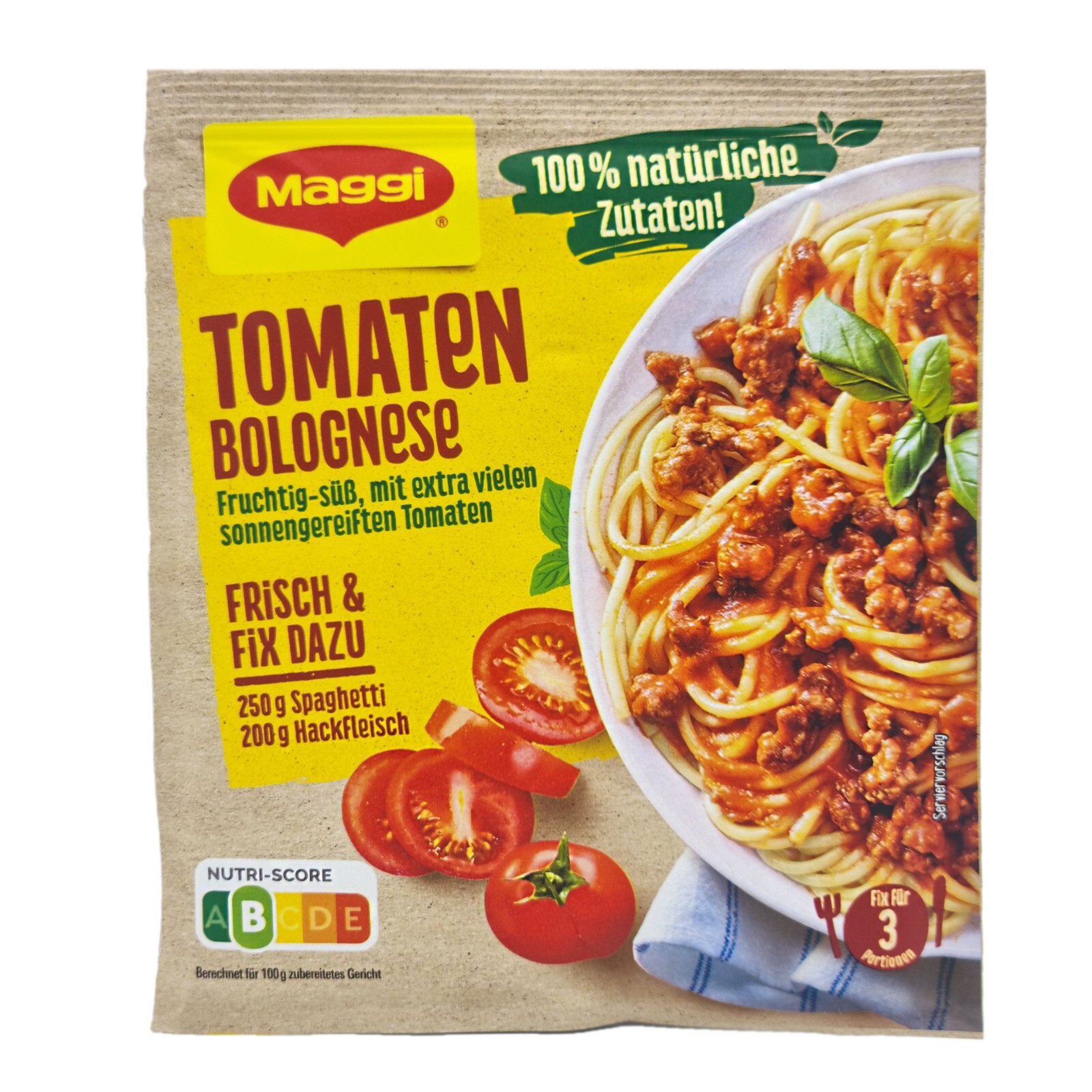 8x Maggi Fix & Fresh 🍲 Tomaten Bolognese Spaghetti tomato bolognaise ...