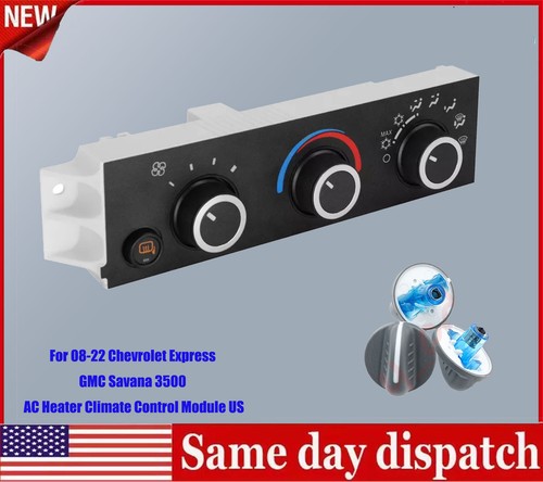 A/C Heater Climate Control Switch Unit For 2008-2022 Chevrolet Express ...