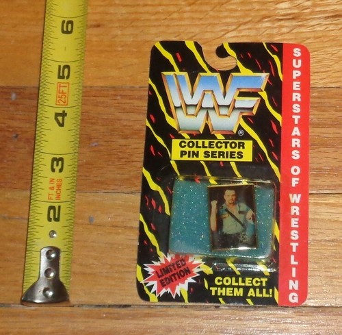 1991 WWF WWE Big Bossman Wrestling Lapel pin Titan sports WCW NWA in ...