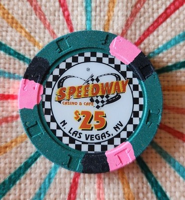 Speedway N Las Vegas Nevada $25 casino chip 1999 Paul Casino Gaming ...