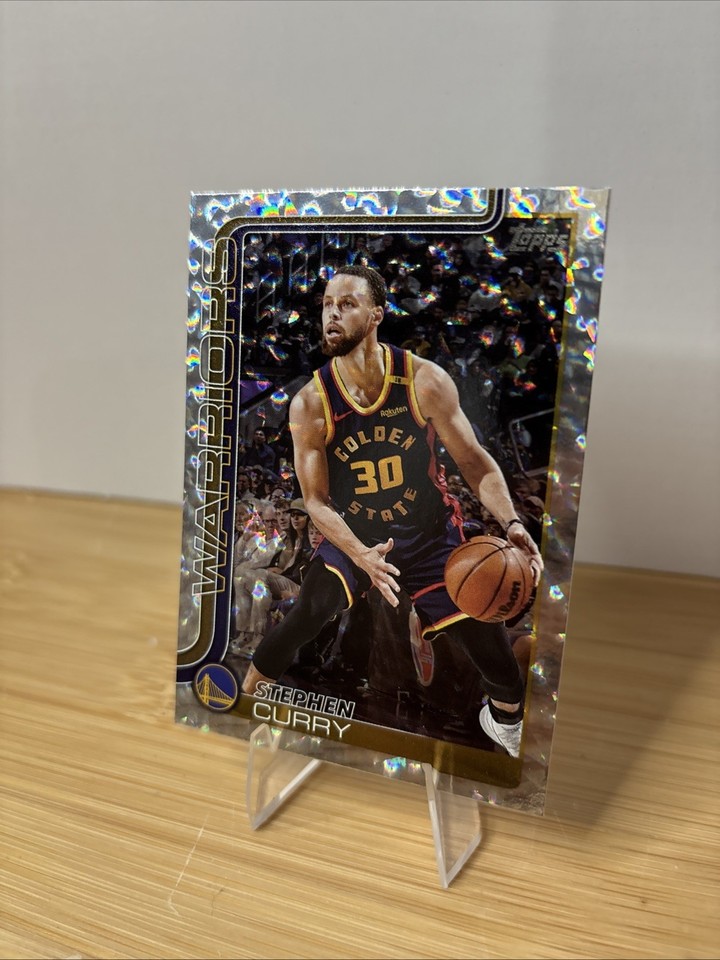 Stephen Steph Curry 2025-26 Topps Basketball Holo Foil SP Golden State ...
