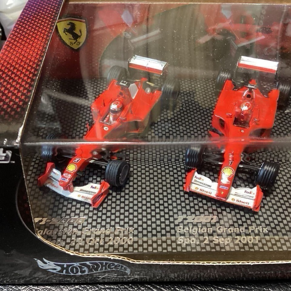 1/43 MATTEL Ferrari F1-2000 Malaysian GP, F2001 Belgian GP, F2002 Canadian GP | eBay