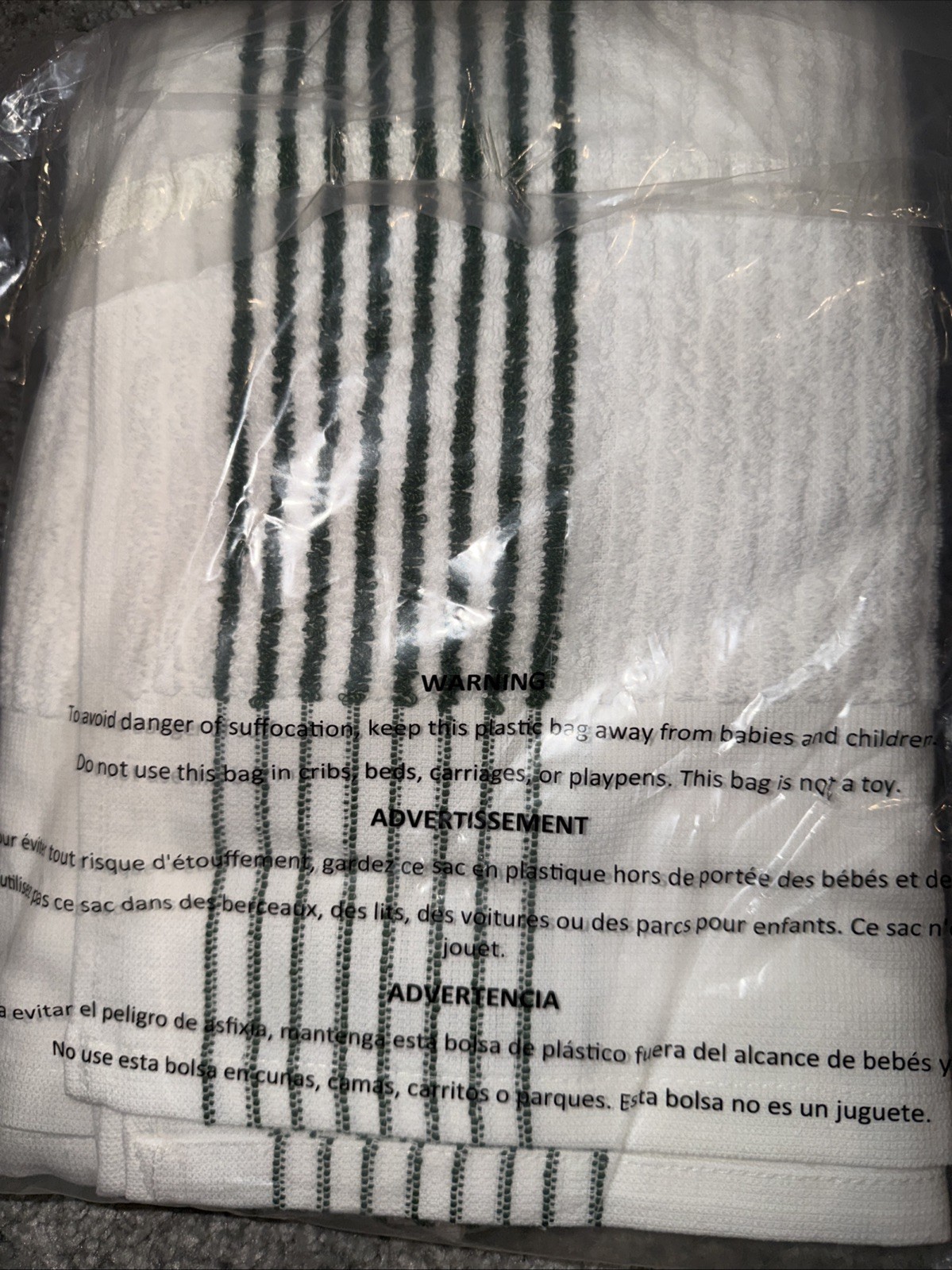Scotty Cameron Putter Towel Limited Edition Caddy Towel, White/Green
