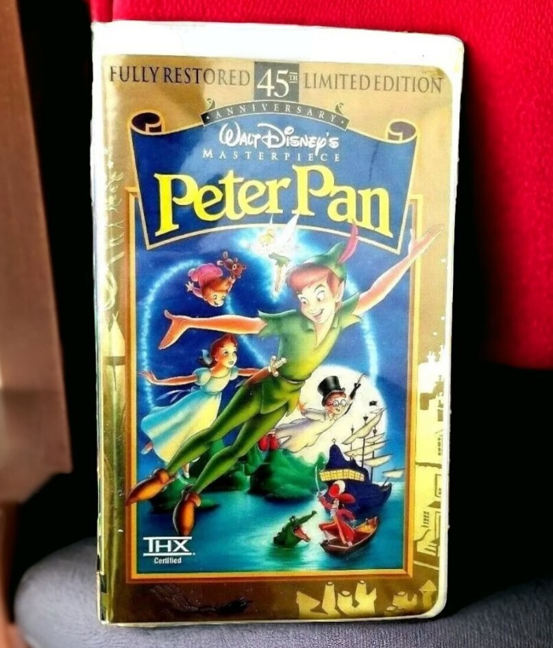Peter Pan Vhs 1998