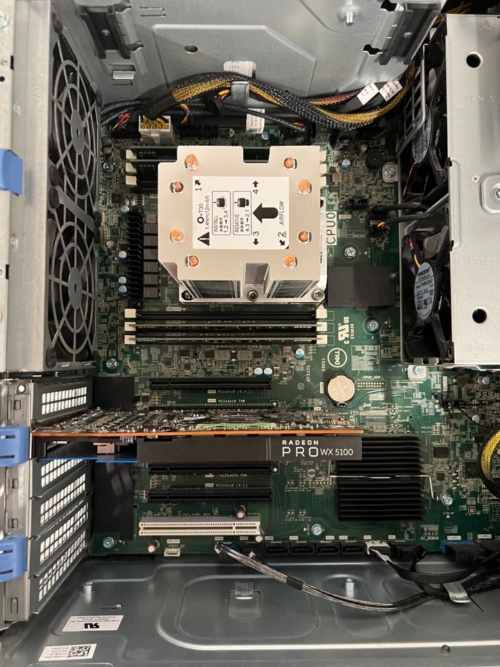 Dell Precision 7820 Tower Xeon Silver 4114 2.20GHz 96GB RAM 1TB SSD ...