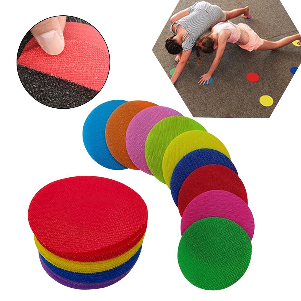 Up to50X Round Carpet Marker Spot Sit Marker For Classroom Sport Easy ...