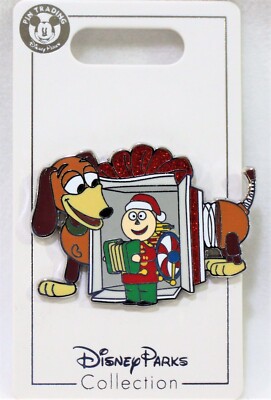 Disney 2020 Slinky Dog & Tinny Christmas Pin Pixar Toy Story Holiday ...
