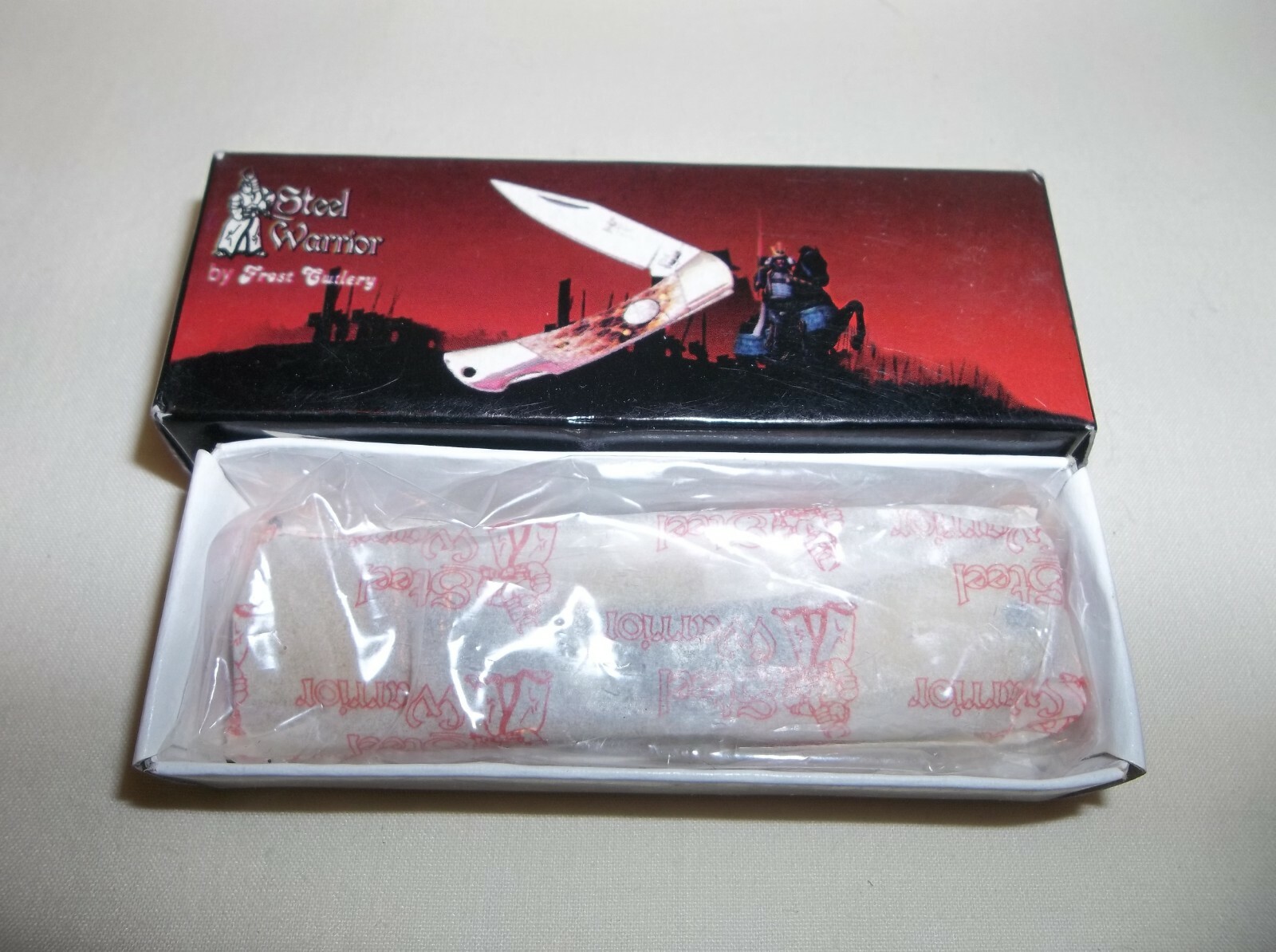 NEW IN BOX FROST CUTLERY STEEL WARRIOR POCKET KNIFE VIPER SW-102 ASC | eBay