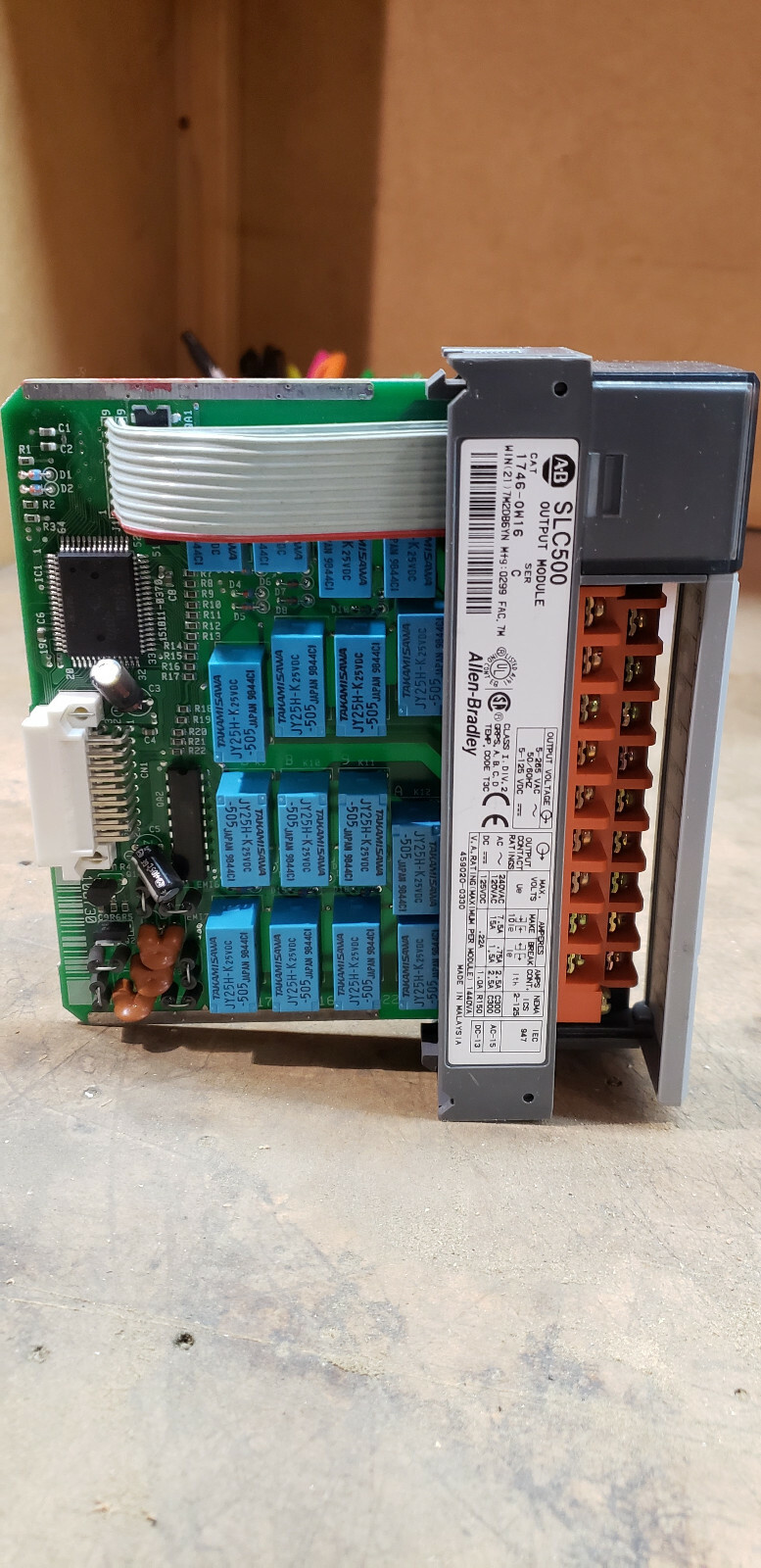 Allen Bradley 1746-OW16 SLC500 16 Point Relay Output Module - New no ...