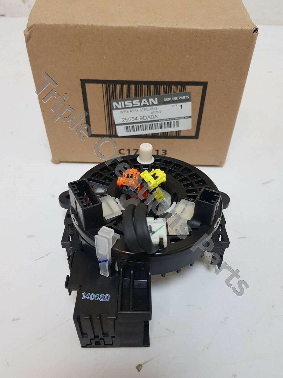 Genuine Nissan 25554-9DA0A Wire Assy-Steering 255549DA0A OEM | eBay