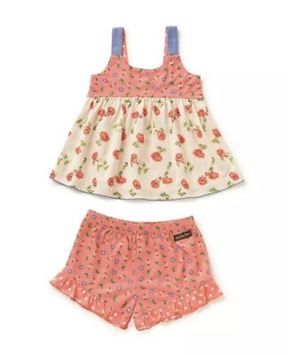 Matilda Jane Girls Fast Asleep Pajama Set Size 4 Lets Go Together New ...