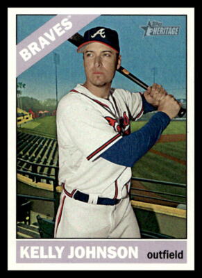 2015 Topps Heritage #625 Kelly Johnson Atlanta Braves | eBay