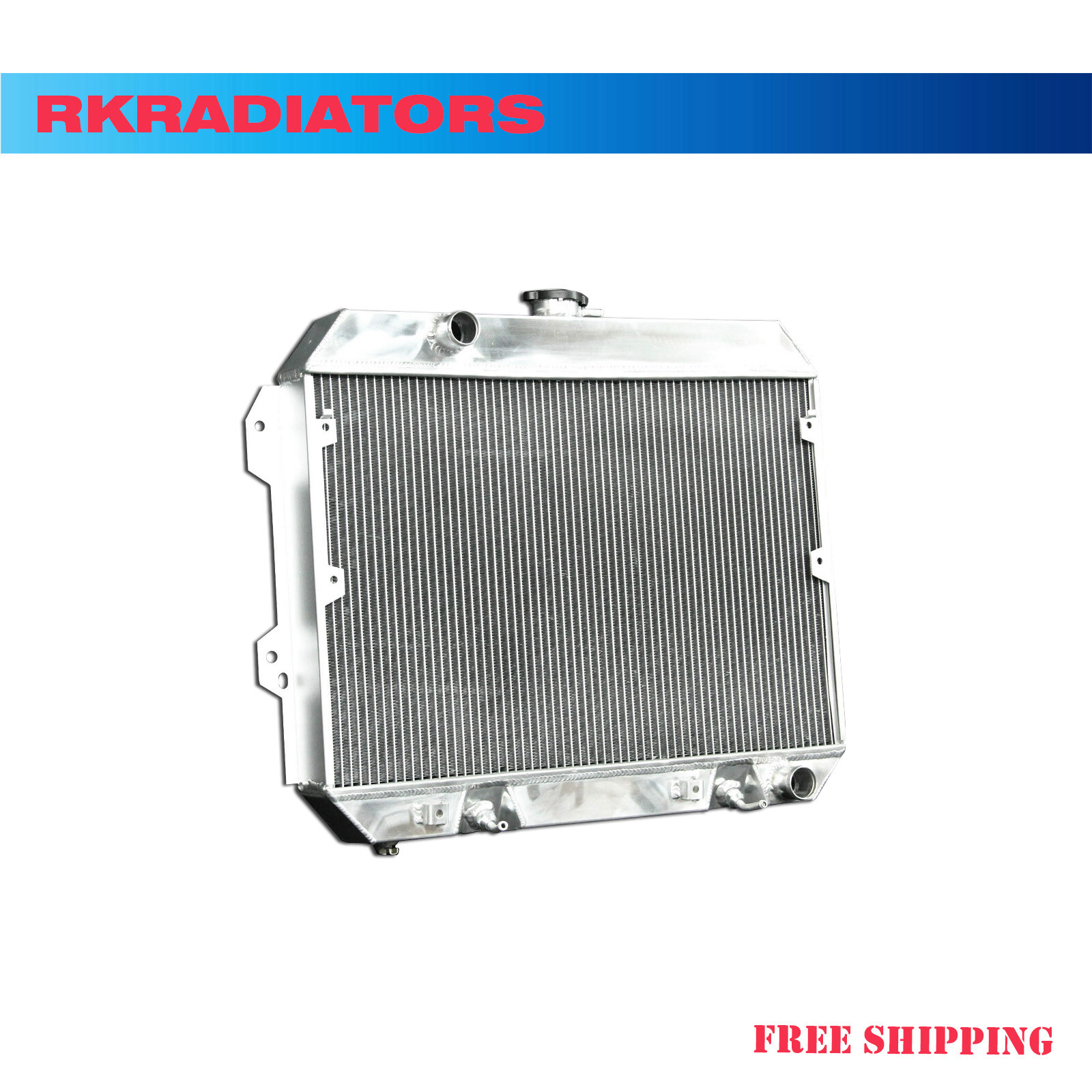 3 Rows Radiator Fit Nissan Datsun 280Z 1975-1978 280ZX 1979-1983 2.8L ...