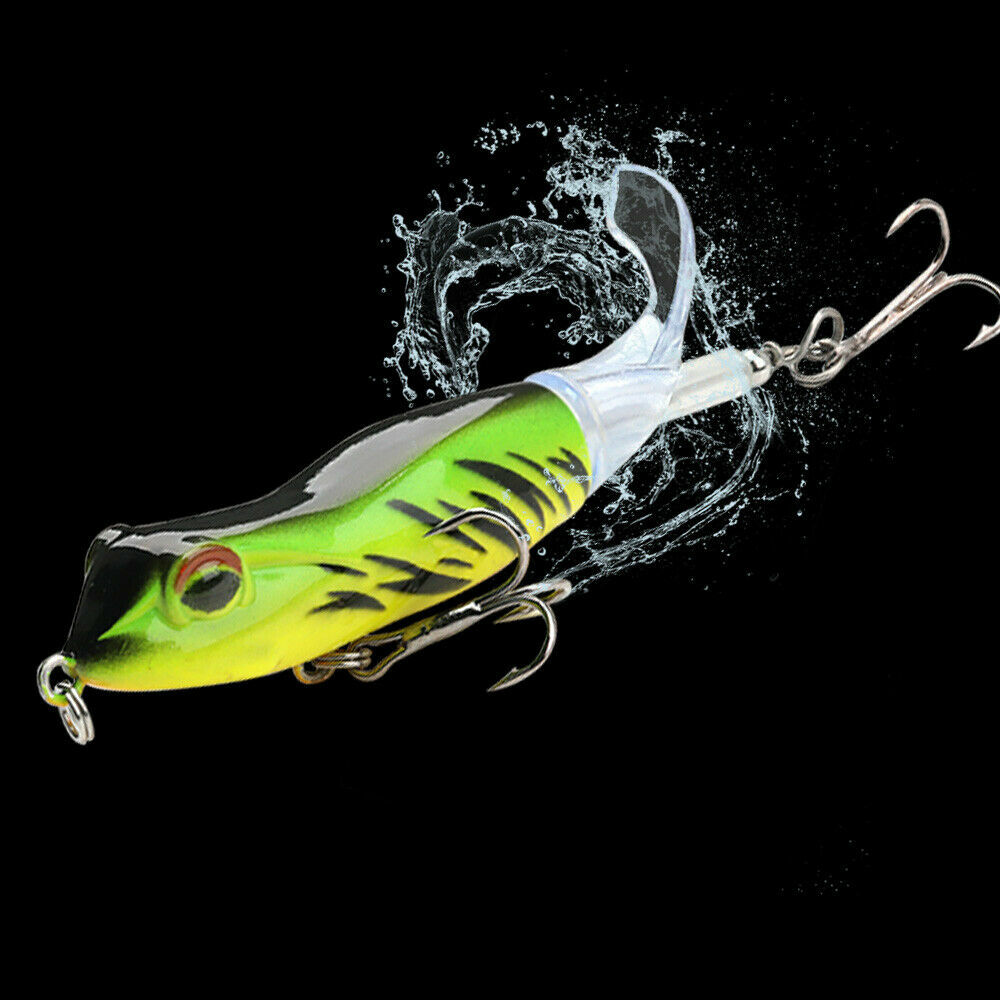 Strike Maxx Whopper Plopper Frog Top Water Prop Bait 3.6 inch | eBay