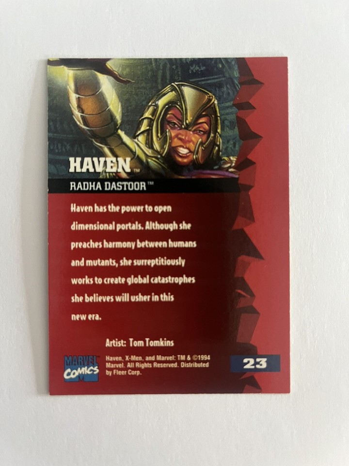 1995 FLEER ULTRA X-MEN (MARVEL COMICS) CARDS NM/M HAVEN | eBay