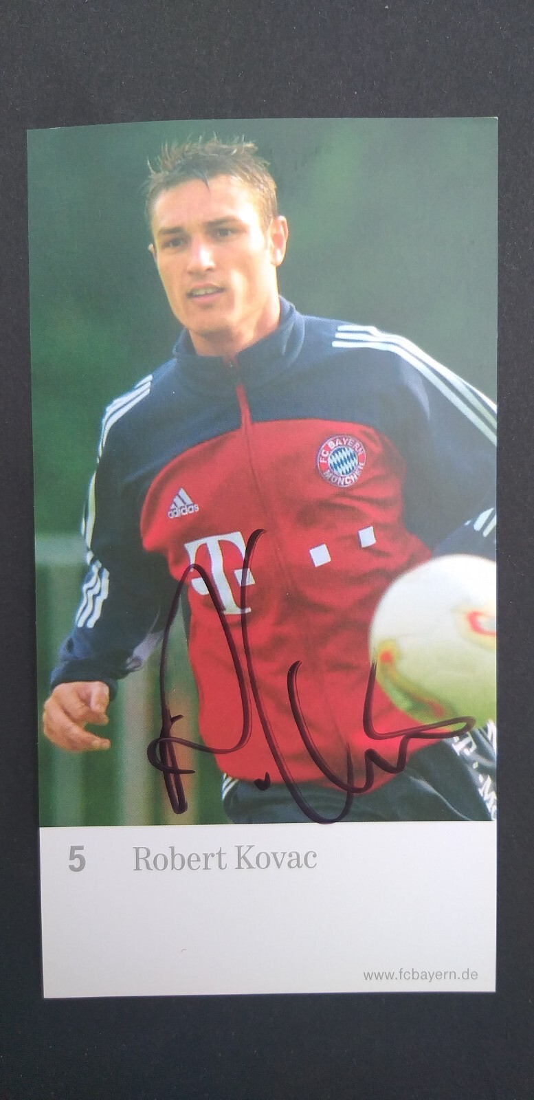 Robert Kovac Original Autogramm Bayern München Autogrammkarte 2002/2003 | eBay.de