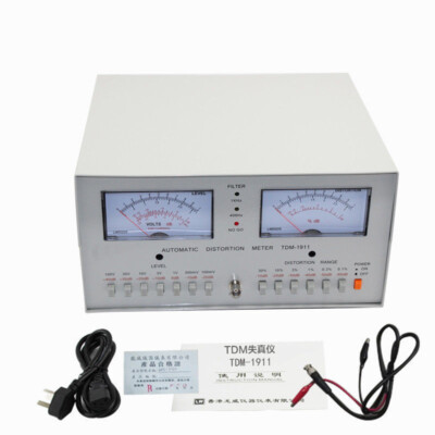 TDM-1911 Automatic Distortion Meter 0.01% - 30% Audio Distortion Meter ...