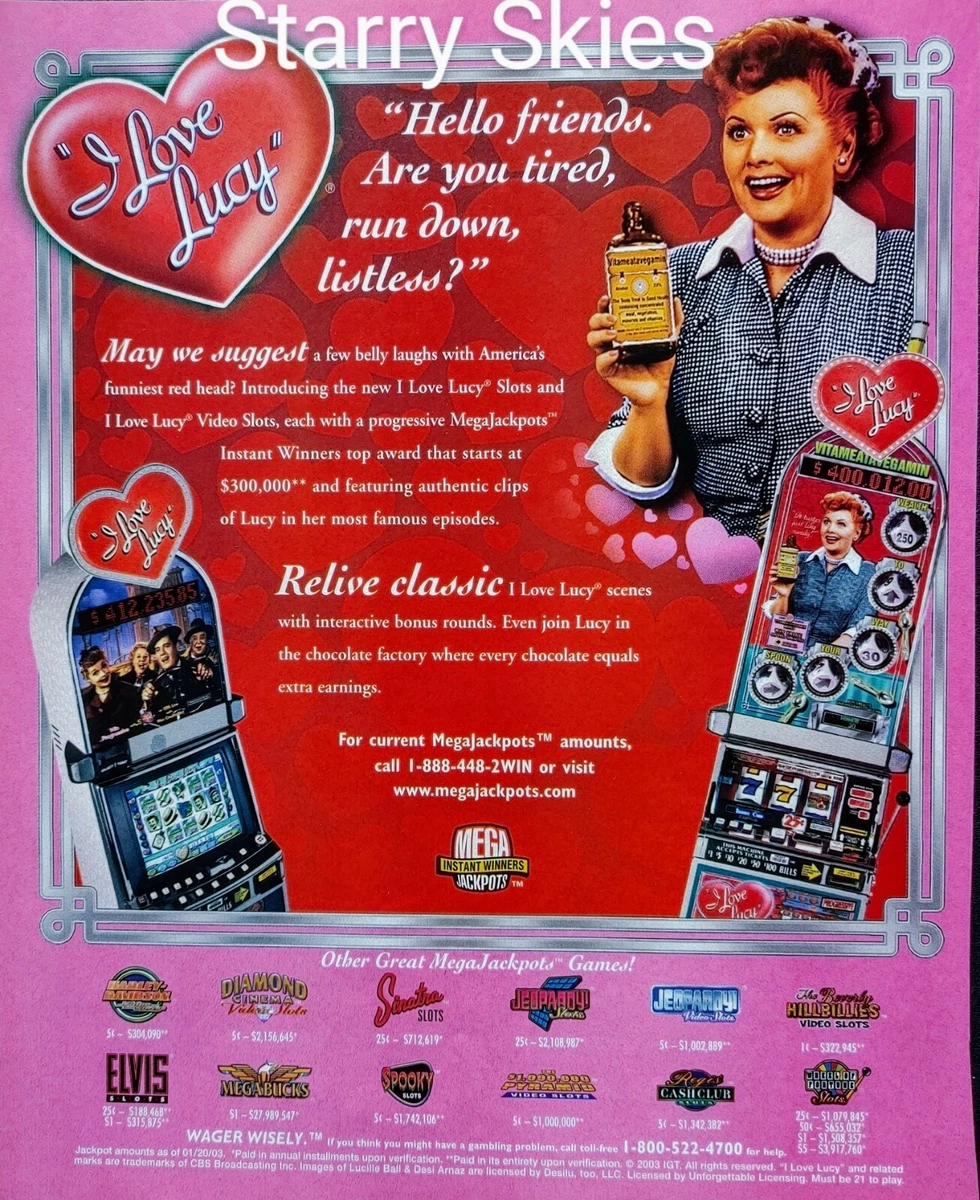 I Love Lucy Slots