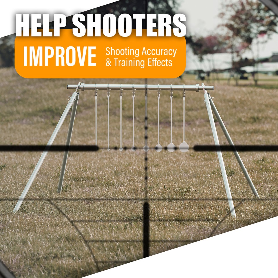 Gun Target Stand Shooting Target Rimfire 22 Airgun Rifle Gun Targets | eBay