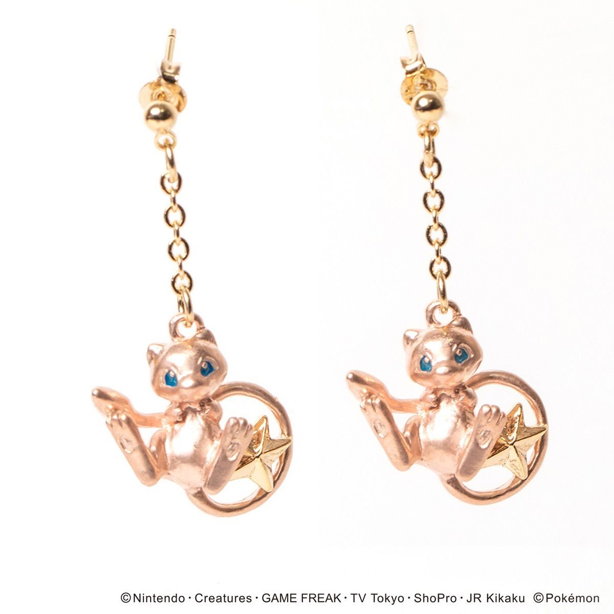 Pokémon Mew Earrings: Palnart Poc Japan Anime gift accessories | eBay