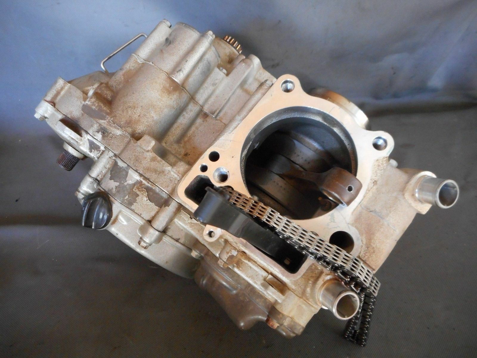 Motor Bottom End Seized Crank Case Gearbox Clutch KTM 250SX-F 250 SXF ...