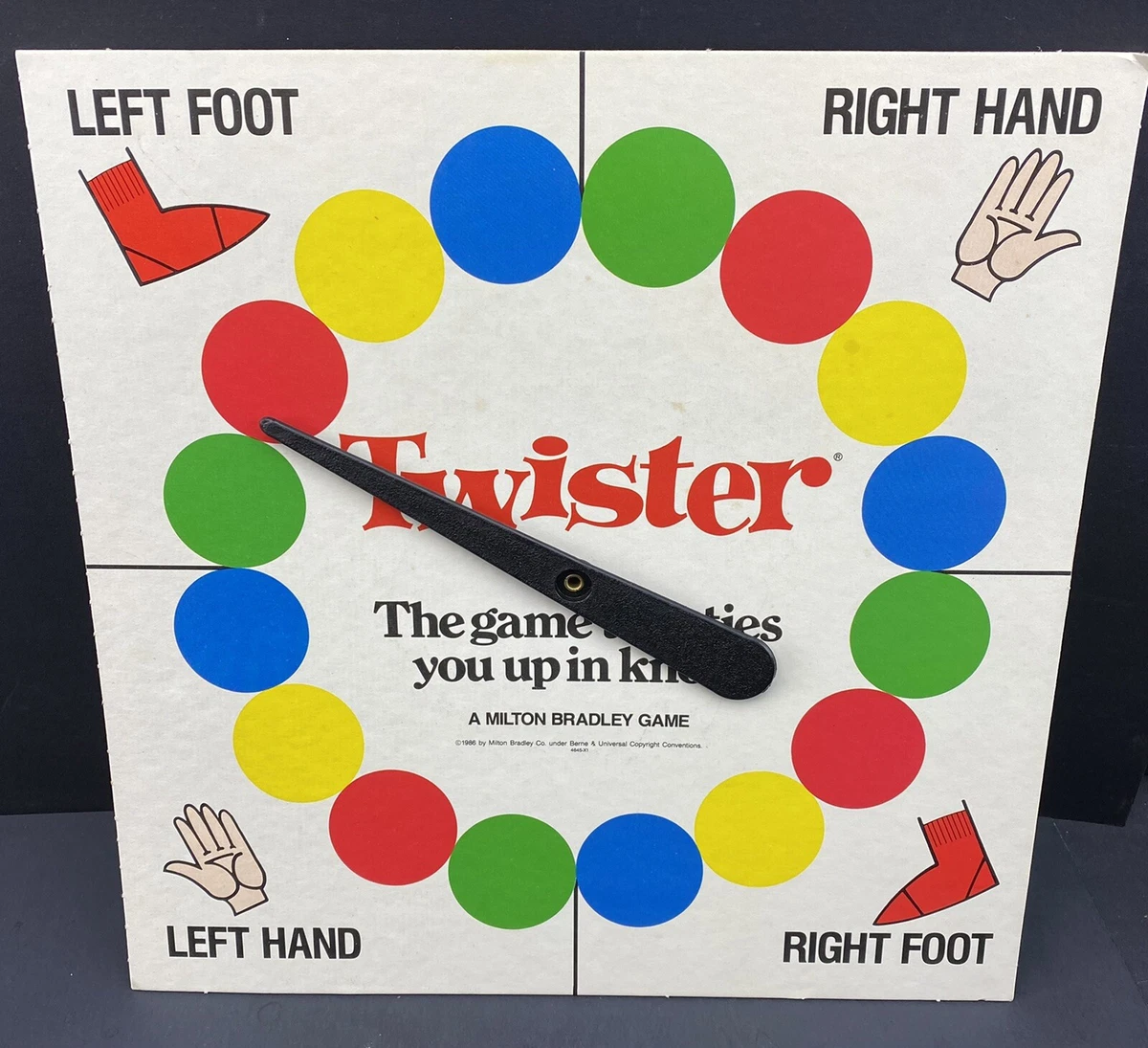 Twister Game Spinner