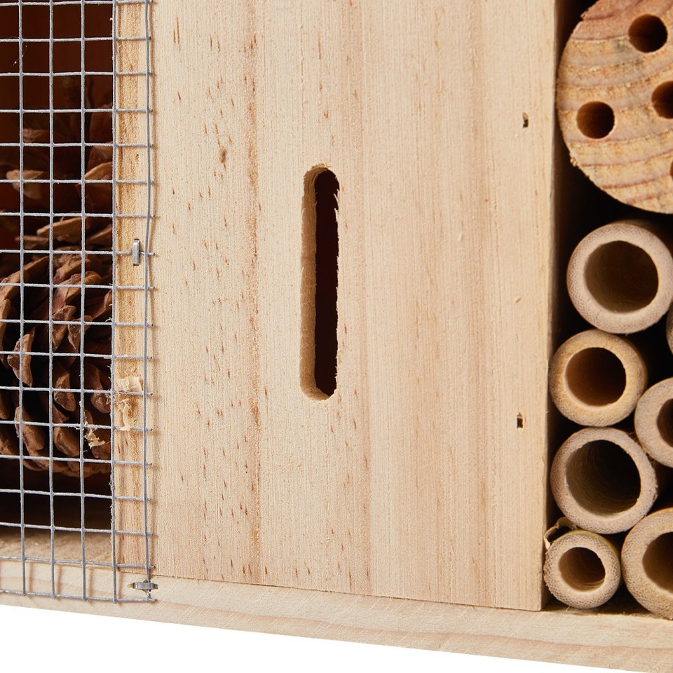 Insect House Butterfly Bee Ladybird Beetle Bug Hotel Wood Garden ...