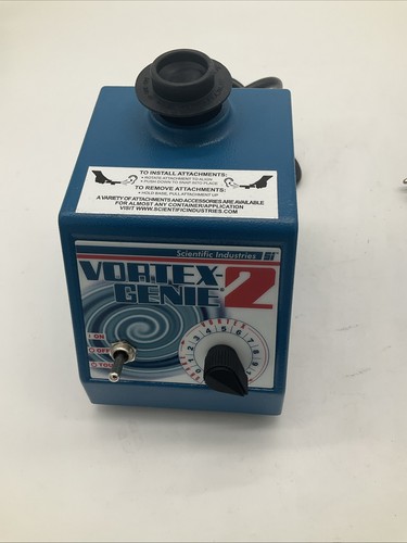 Scientific Industries Vortex Genie 2 Mixer G-560 Lab Vortex Shaker 120V ...