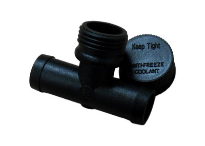 Flush "T" Tee for Coolant System T-34 T34 Radiator Flush Tee (3/4 ...