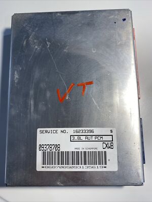 GENUINE Holden Commodore 3.8L VT Auto V6 Computer PCM ECU 09378708 CXWB ...