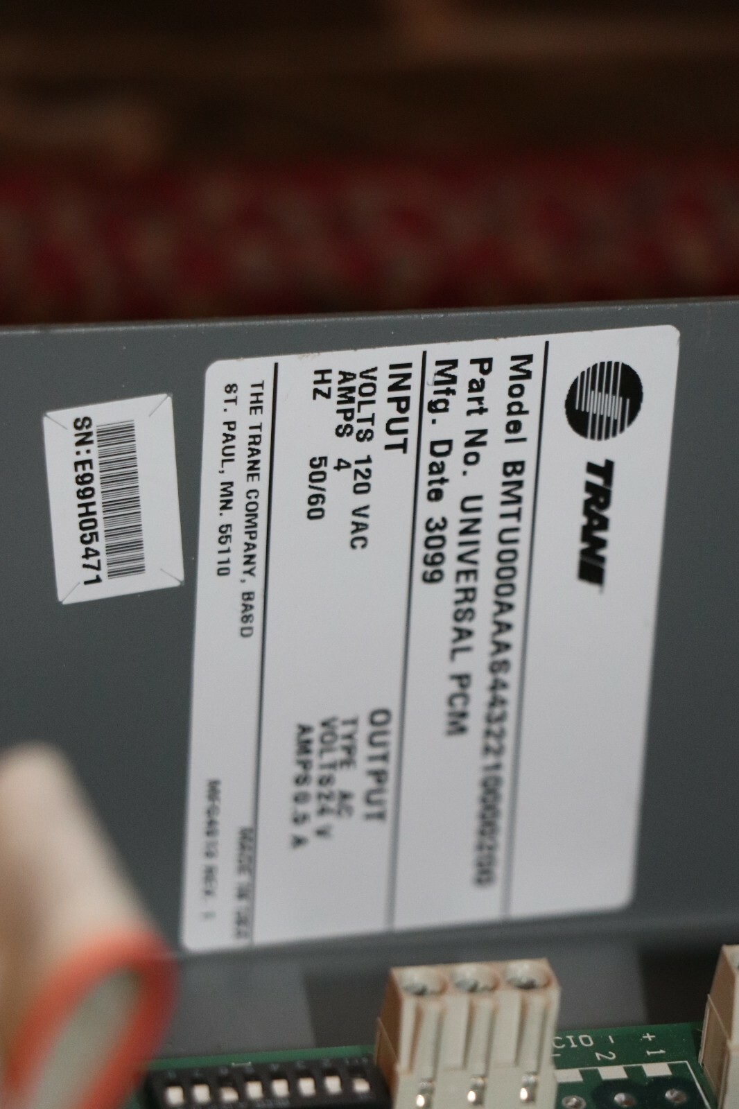 Trane BMTU000AAAS4432210000200 Universal PCM | eBay