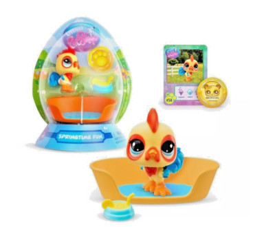 Littlest Pet Shop Springtime Fun Collectible Rooster Figure | eBay