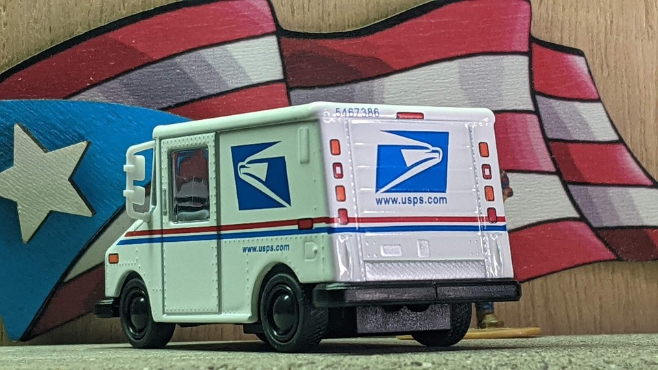KINSFUN 2.5" USPS UNITED STATE POSTAL SERVICE USPS LLV LOOSE USA STOCK ...