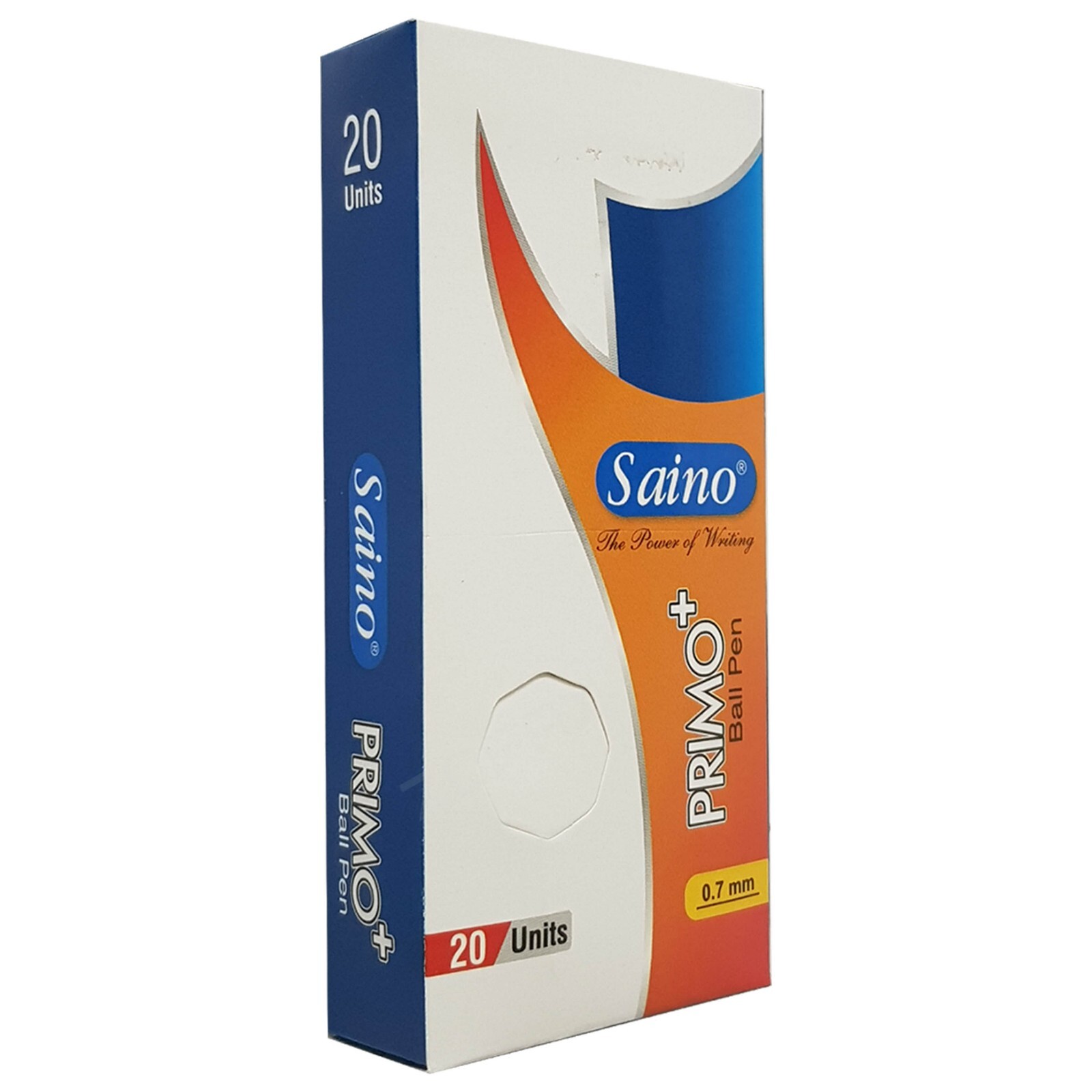 BLACK BLUE Ballpoint pens 0.7mm Fine Point Saino Primo School Office ...