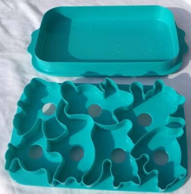 TUPPERWARE Jello Gelatin Animal Shape Mold Jigglers Wigglers Cookie ...