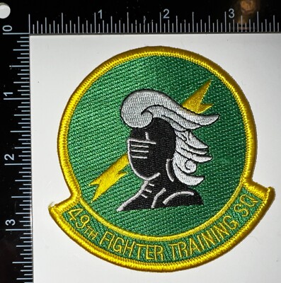 USAF 49th Fighter Training Squadron Patch | eBay