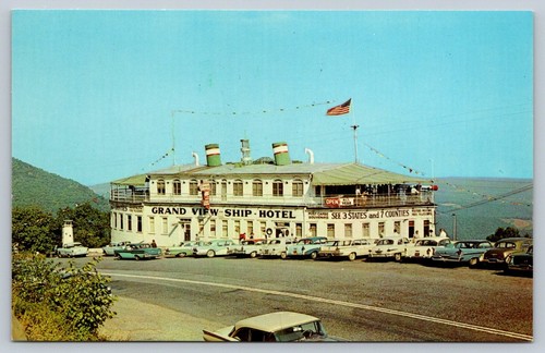 Postcard Bedford PA Grand View Ship Hotel on Lincoln Highway | eBay