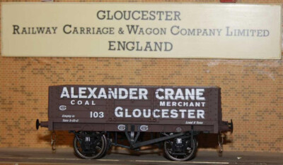 Alexander Crane Gloucester Dapol O Gauge RCH 1923 Type 5 Plank Wagon 103 | eBay UK
