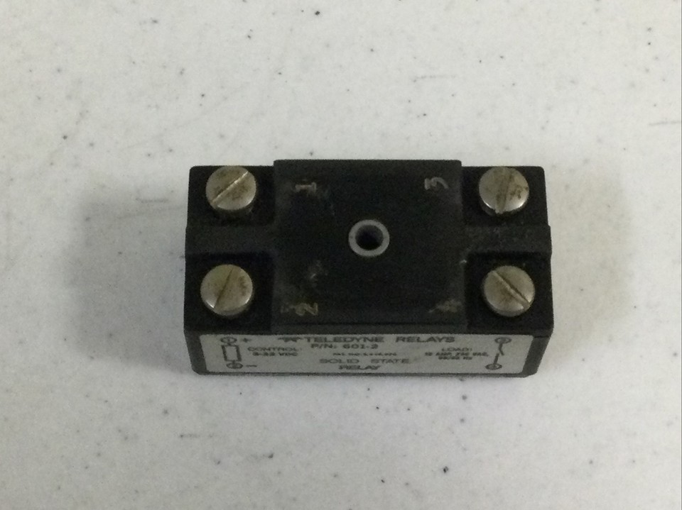 NEW, TELEDYNE RELAYS 601-2, SOLID STATE RELAY, 250V, 10A, 50/60Hz, FREE ...