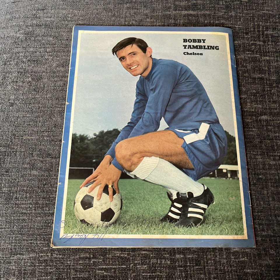 Goal Magazine - 2 Nov 1968 Peter Knowles Bobby Tambling John Barnwell ...