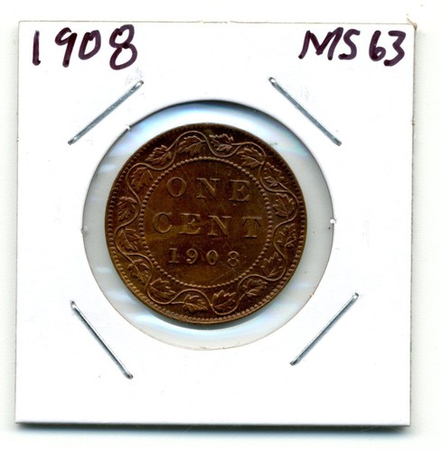 Canada. Large Cent. 1908 choice Uncirculated cherry red | eBay