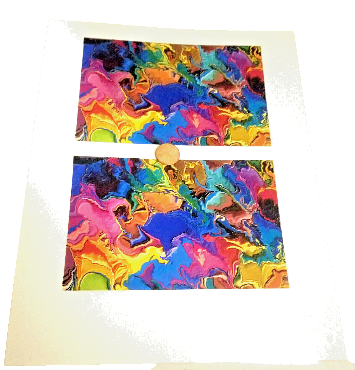 PS7 art print Palocsay, Lester Leland Ashes 2 A pi2 451 M25 face neon ...