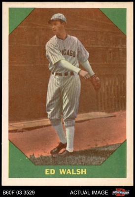 1960 Fleer #49 Ed Walsh Actually a photo of Ed Walsh, Jr. 8 - NM/MT | eBay