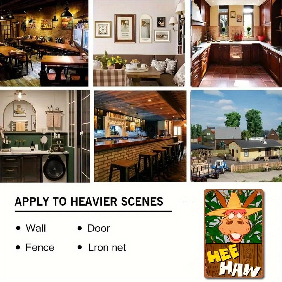 Hee Haw Vintage Tin Metal Signs Poster- Classic Wrought Art Home ...