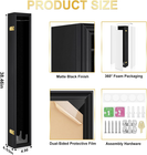 Baseball Bat Display Case Wall Mounted Vertical or Horizontal Wooden ...