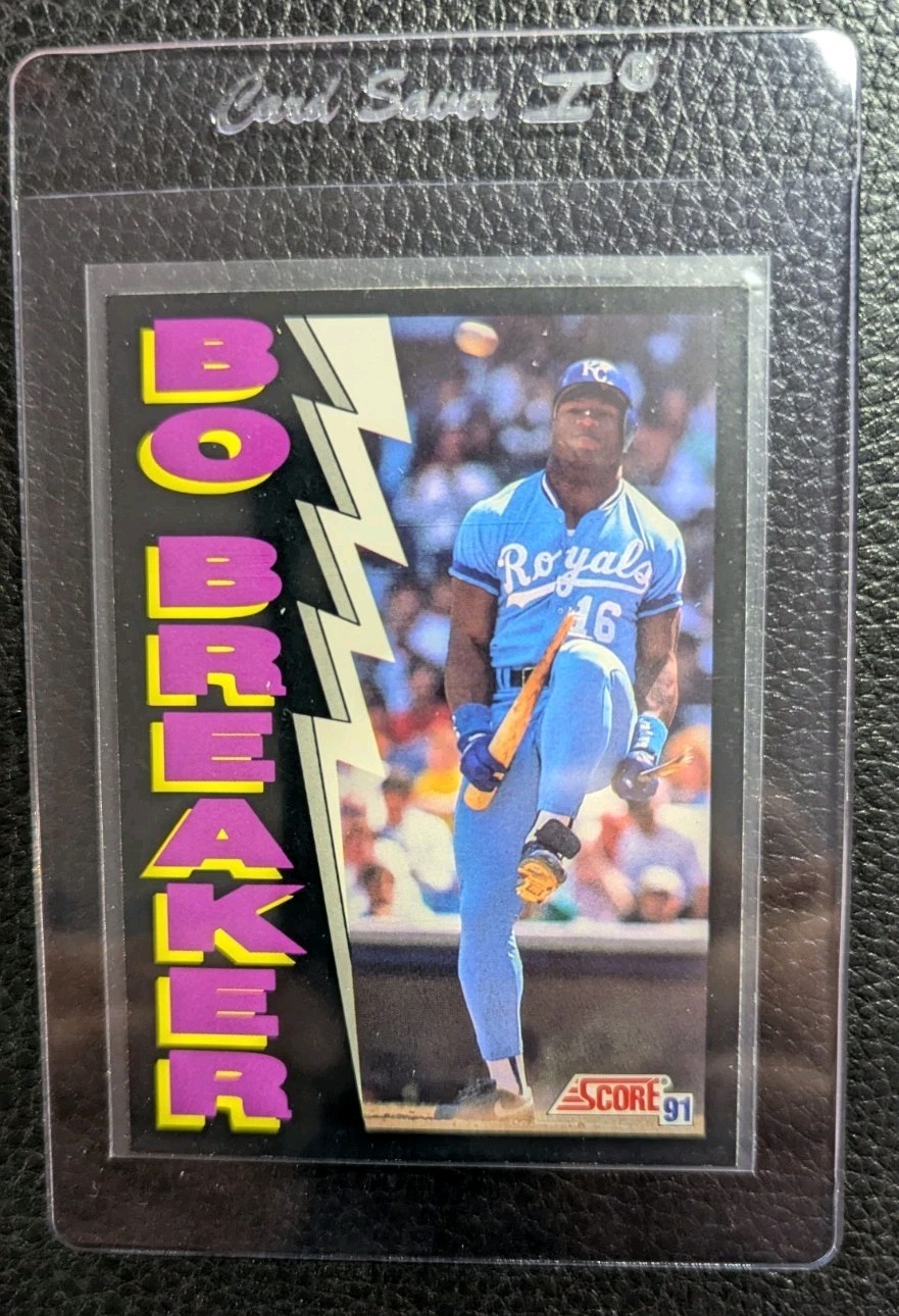 1991 SCORE BO BREAKER #773 BO JACKSON RAIDERS KANSAS CITY ROYALS | eBay